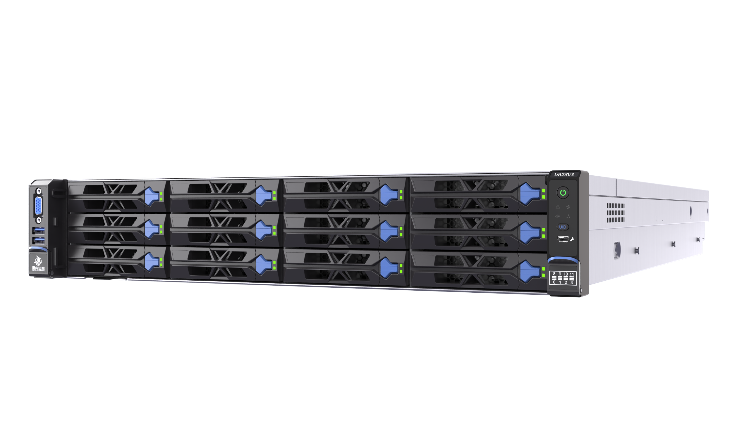 U628V3 - INTEL Eagle Stream 2U2路旗舰服务器_通用服务器_X86服务器_产品与方案_金舟远航